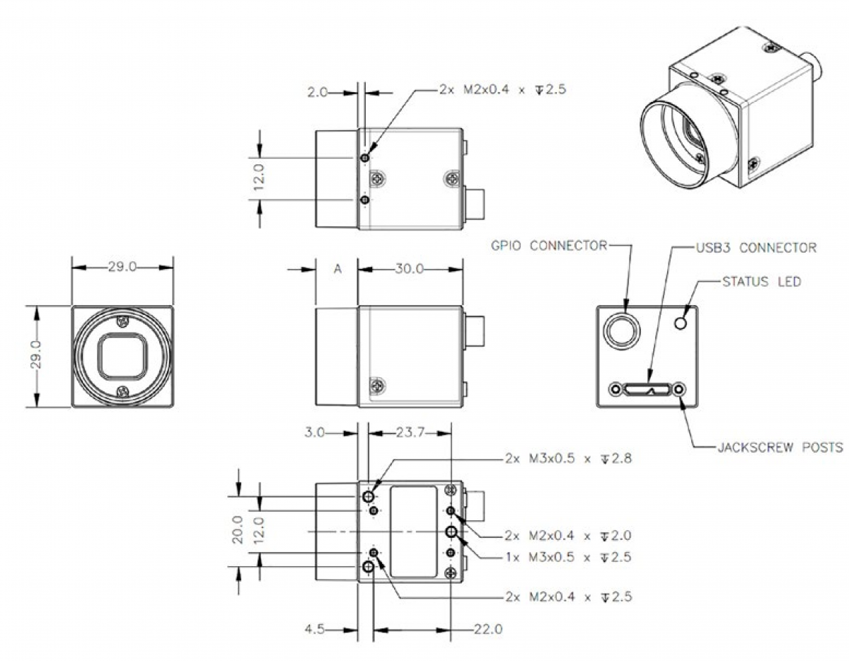 BFLY-U3-23S6C-C | Eureca Shop